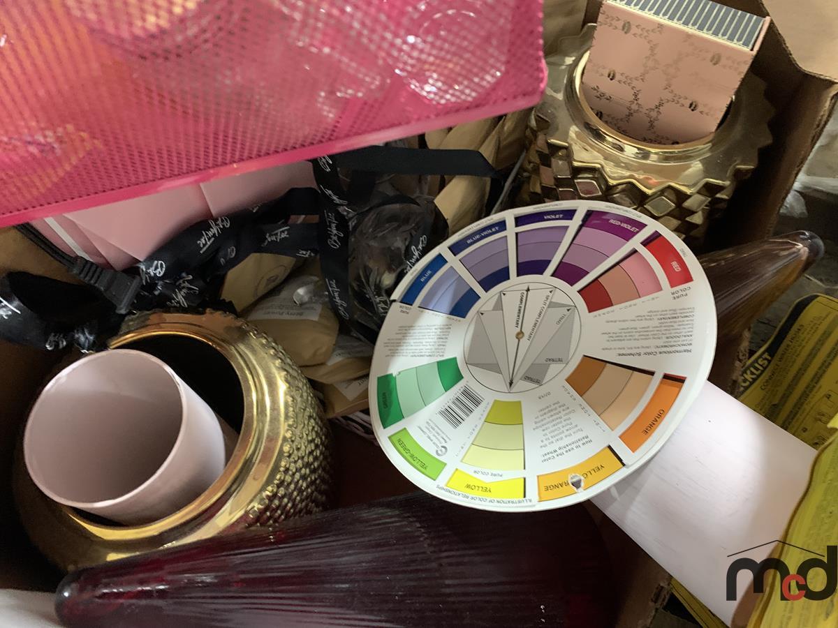 Makeup, Cosmetic Fridge, Paint Surplus, Vases & More